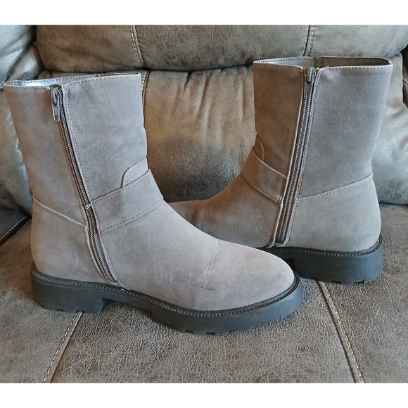 jf j.ferrar | Shoes | Jf Jferrar Boots Womens Size 85 Gray Ankle Bootie ...